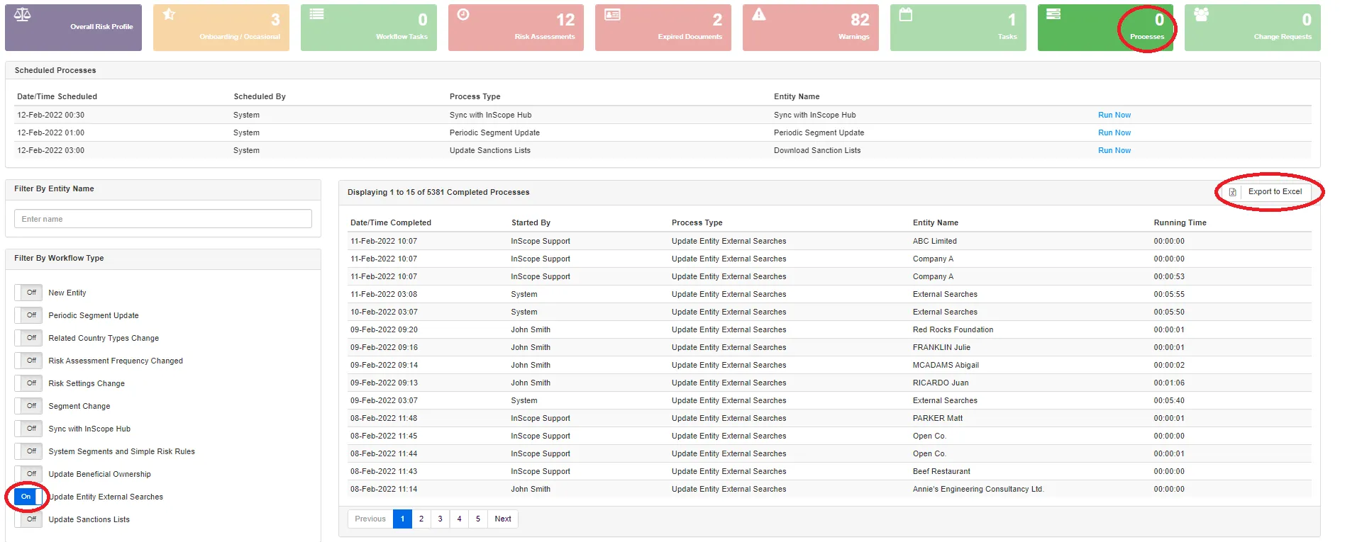 Version 8.1 | InScope-AML